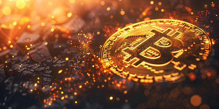 bitcoin background design