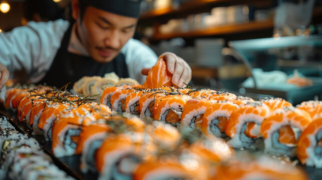 "Sushi Rolls"-Bilder: Stock-Fotos & -Videos. | Adobe Stock