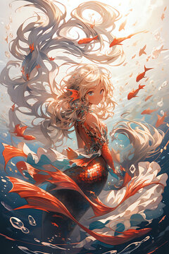 "Beautiful Mermaid" Images – Browse 116 Stock Photos, Vectors, and ...