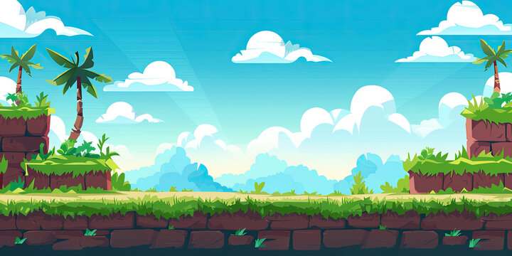 Platform Game Background Images – Browse 76,023 Stock Photos, Vectors ...
