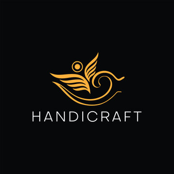 Handicraft Logo Design Handicraft Logo Free Stock Vectors