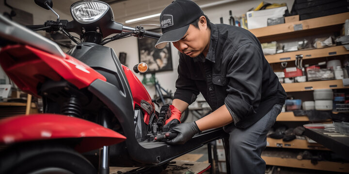 "Motorcycle Repair" Images – Browse 526 Stock Photos, Vectors, and ...