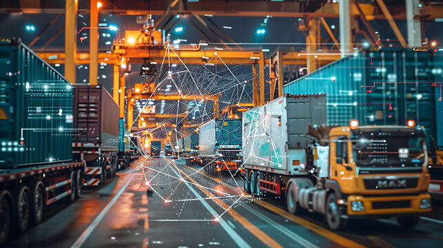 Warehouse Logistic Wallpaper