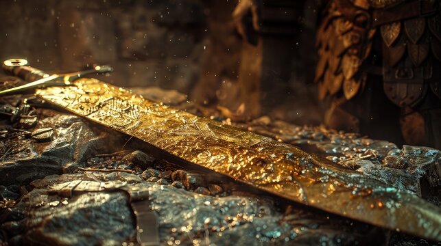 "Golden Sword" Images – Browse 115 Stock Photos, Vectors, and Video ...