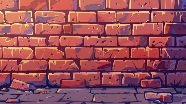 Brick Wall Cartoon Images – Browse 392,343 Stock Photos, Vectors, and ...