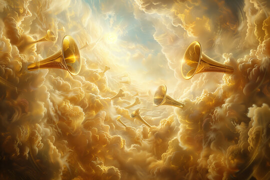 Trumpets In Heaven Images