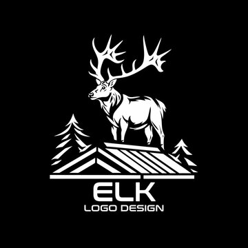 Logotipo De Productos Elk Póster For Sale Con La Obra «Insignia Del