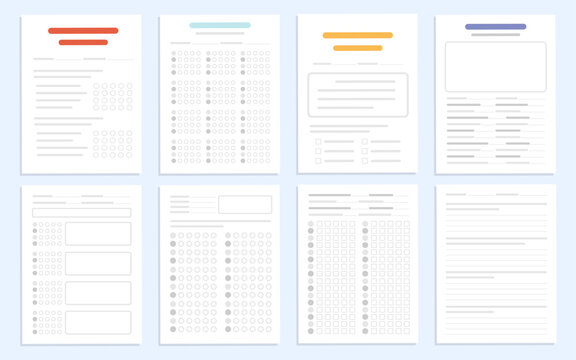 Worksheet Template Images – Browse 54,152 Stock Photos, Vectors, and ...