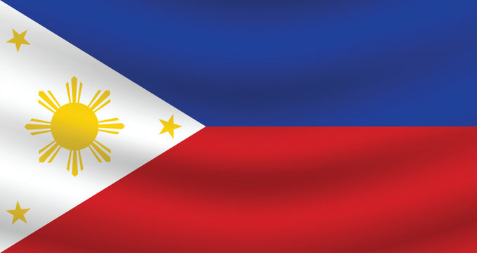 Philippine Flag High Resolution Waving