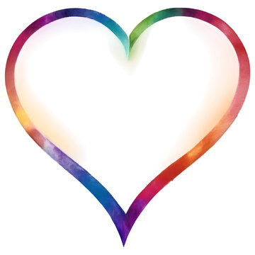 Rainbow Heart Border Images – Browse 3,859 Stock Photos, Vectors, and ...