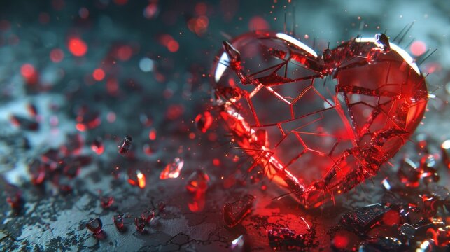Broken Glass Heart Images – Browse 19,812 Stock Photos, Vectors, and ...