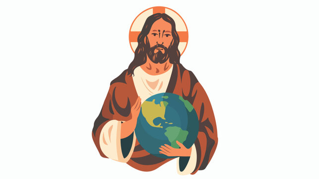 Jesus Holding World Images – Browse 10,100 Stock Photos, Vectors, and ...