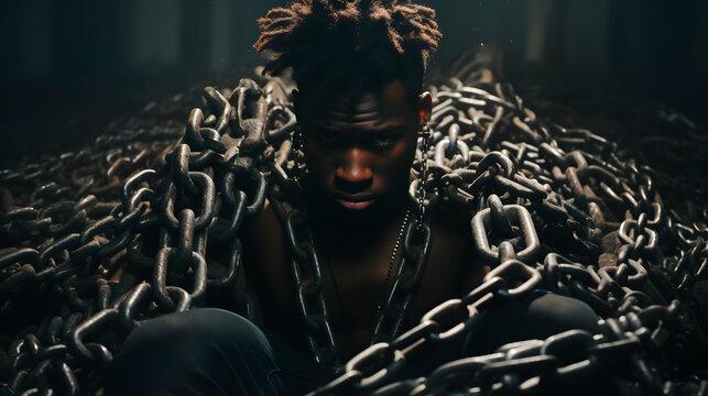 Man In Chains Images – Browse 146,064 Stock Photos, Vectors, and Video ...
