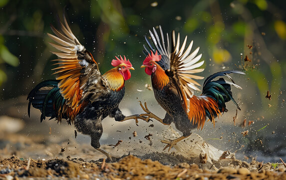 "Rooster Fight"-Bilder: Stock-Fotos & -Videos. | Adobe Stock