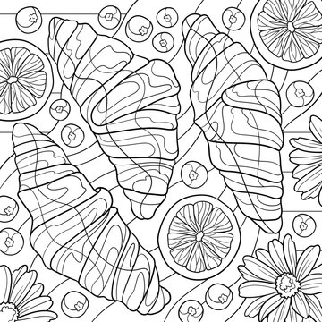 "Adult Coloring Book Pages" Images – Browse 172 Stock Photos, Vectors ...