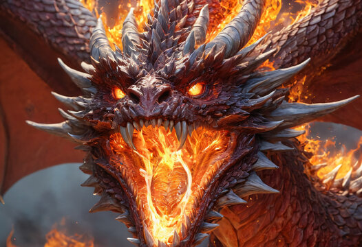 Red Dragon Breathing Fire Images – Browse 3,671 Stock Photos, Vectors ...