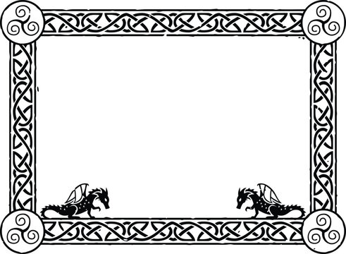 Dragon Page Borders Dragon Border Images – Browse 22,968 Stock