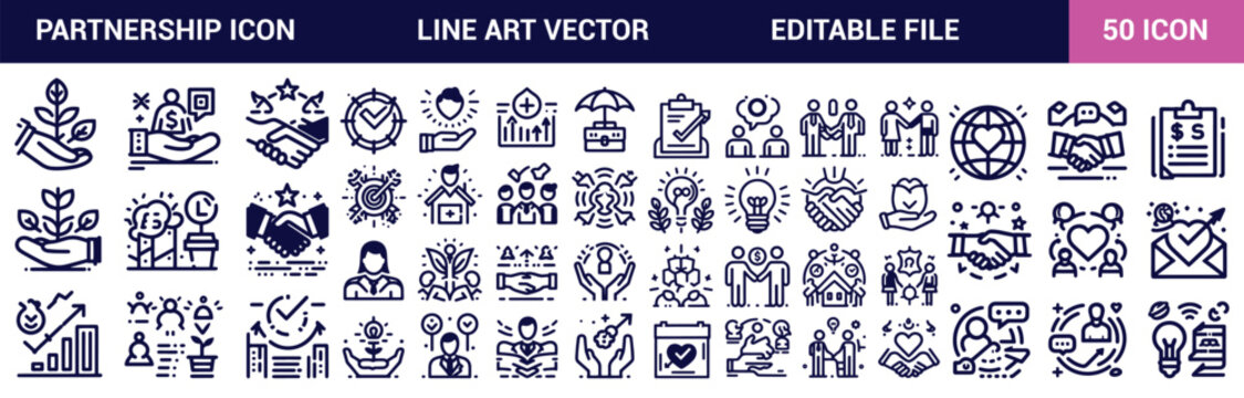 "Partnership Icon" Images – Browse 1,441 Stock Photos, Vectors, and ...