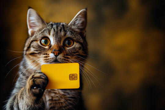 Cat Credit Card Images – Browse 916 Stock Photos, Vectors, and Video ...