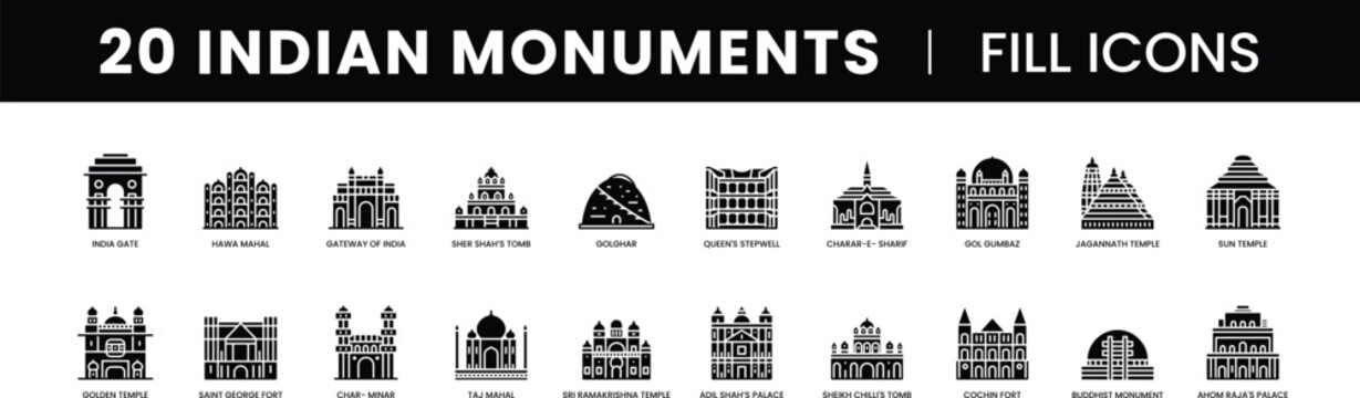 "Monuments Of India" - Images et vidéos libres de droits | Adobe Stock