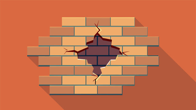 Break Through Wall Cartoon Images – Browse 2,295 Stock Photos, Vectors ...