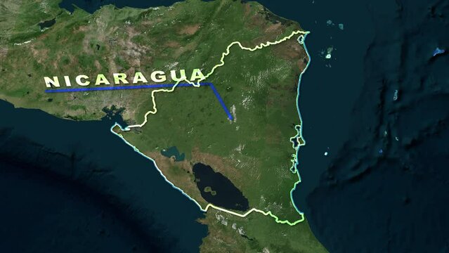 "Nicaragua Map" Images – Browse 431 Stock Photos, Vectors, and Video ...