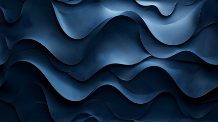 Sleek Navy Blue Wallpaper with Minimalistic Design: Modern Elegance ...