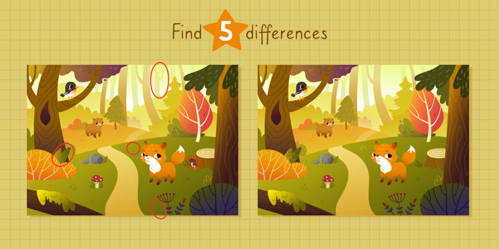 "Find Differences" Images – Browse 1,380 Stock Photos, Vectors, and ...