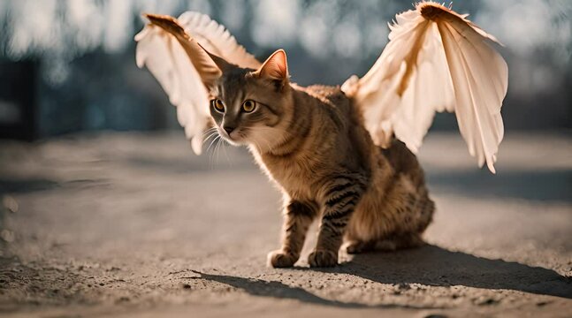 "Winged Cat" Images – Browse 395 Stock Photos, Vectors, and Video ...