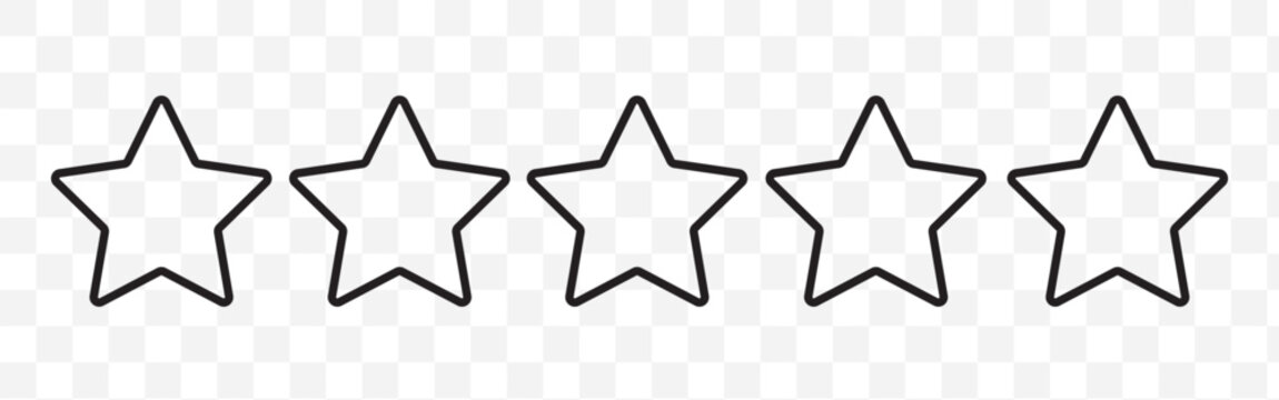 5 Stars Transparent Background Images – Browse 3,262 Stock Photos ...