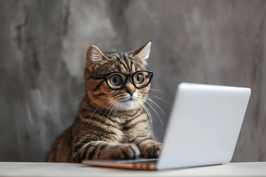 Cat On Laptop Images – Browse 42,538 Stock Photos, Vectors, and Video ...