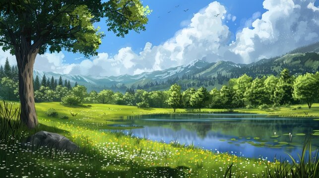 "Spring Scenery" Images – Browse 3,298 Stock Photos, Vectors, and Video ...