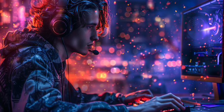 "Videogame Addiction" Images – Browse 4,589 Stock Photos, Vectors, and ...