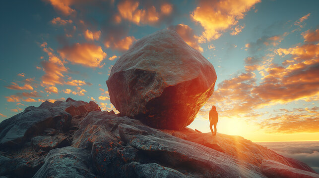 Man Carrying Heavy Rock Images – Browse 1,882 Stock Photos, Vectors ...