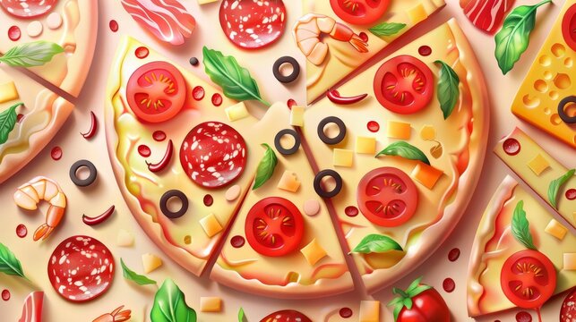 3D Pizza Images – Browse 31,620 Stock Photos, Vectors, and Video ...
