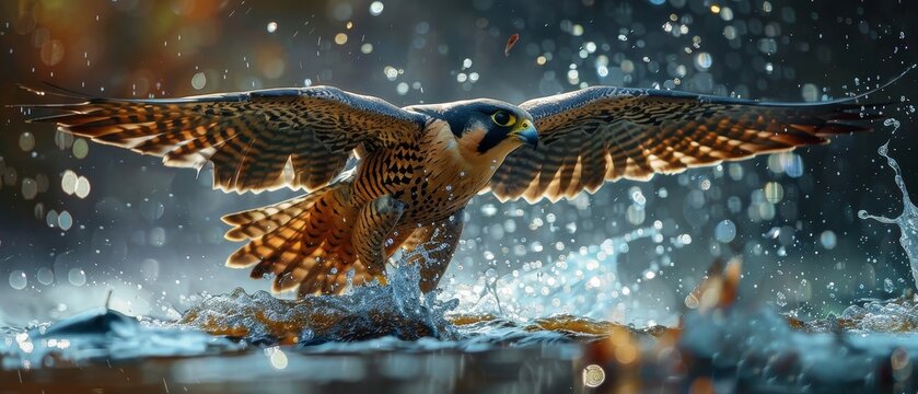 Peregrine Falcon Flying Images – Browse 13,827 Stock Photos, Vectors ...
