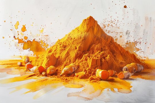 "Turmeric Powder" - Images et vidéos libres de droits | Adobe Stock