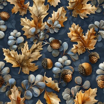 "Acorn Pattern" Images – Browse 144 Stock Photos, Vectors, and Video ...