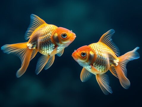 Golden Fish Wallpaper