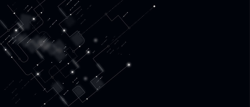 Black Technology Background