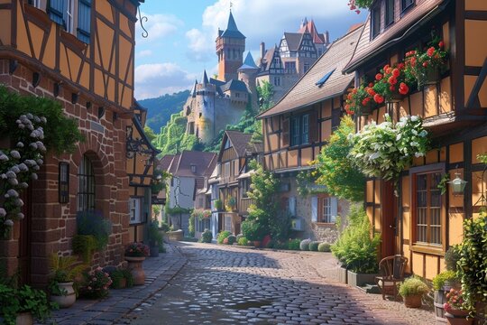 "European Village" Images – Browse 2,307 Stock Photos, Vectors, and ...