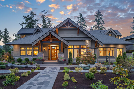 Craftsman Style House Exterior Images – Browse 12,967 Stock Photos ...
