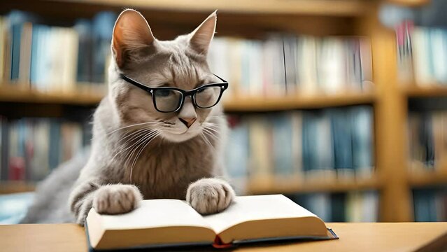 Cat Book Images – Browse 102,272 Stock Photos, Vectors, and Video ...