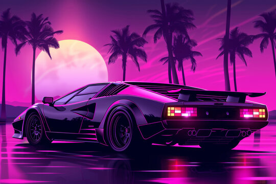 Synthwave Car Images – Browse 6,762 Stock Photos, Vectors, and Video ...