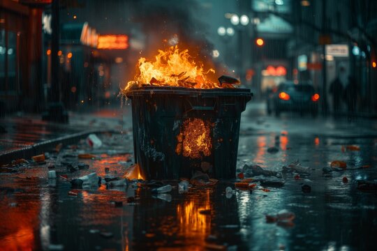 Dumpster Fire Images – Browse 655 Stock Photos, Vectors, and Video ...