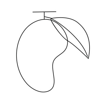 Mango Line Drawing Images – Browse 8,192 Stock Photos, Vectors, and ...