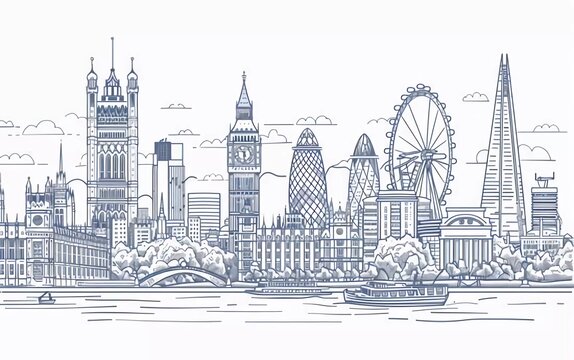 London Line Drawing Images – Browse 12,177 Stock Photos, Vectors, and ...
