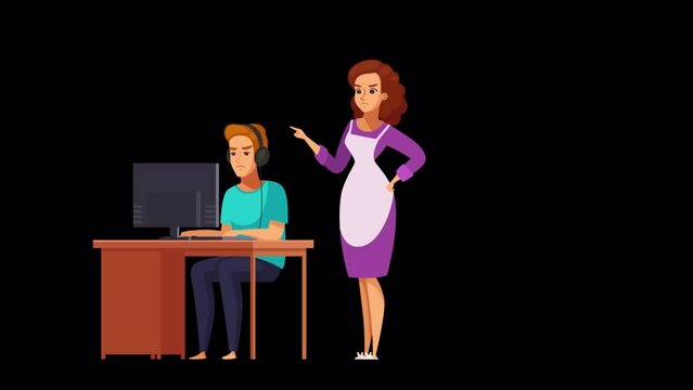 Angry Computer Cartoon Images – Parcourir 7,766 le catalogue de photos ...
