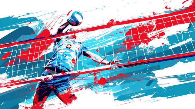 "Volleyball Spike" Images – Browse 109 Stock Photos, Vectors, and Video ...