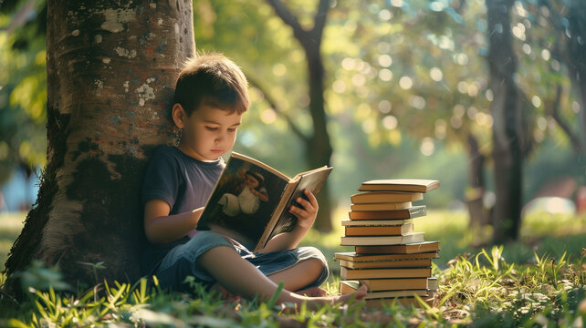 Reading Under A Tree Images – Browse 15,605 Stock Photos, Vectors, and ...